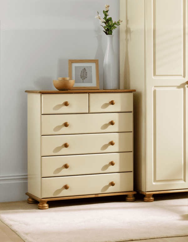 Alluring 2+4 Chest Drawer - Capital Star Furniture