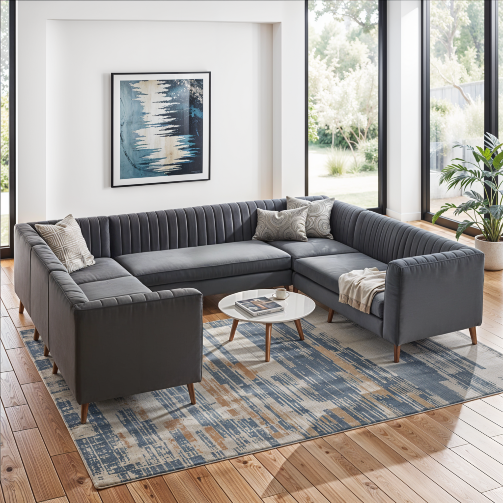 Best Seller Channel U Shape Sofa - Capital Star Furniture