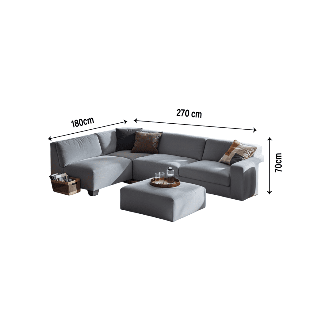 Ruby Sectional Sofa - Capital Star Furniture
