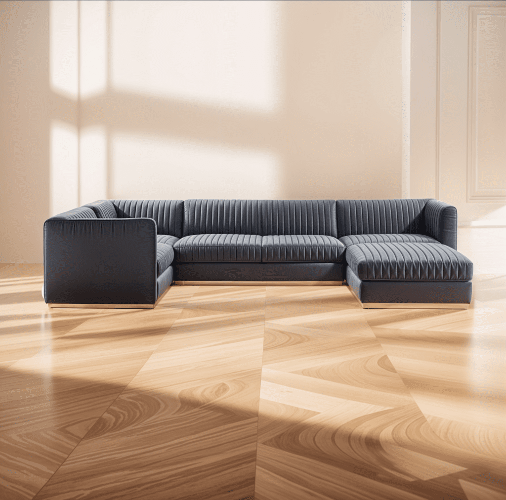 Elegant Topaz Sectional Sofa - Capital Star Furniture